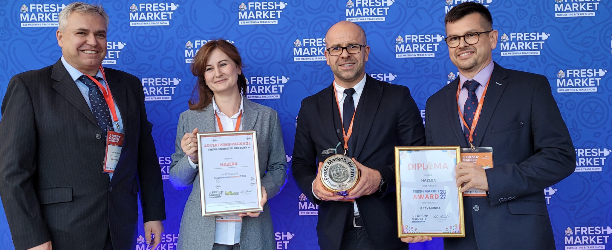 Fresh Market Award 2022 for pink tomato Baby Munda in Poland - Global